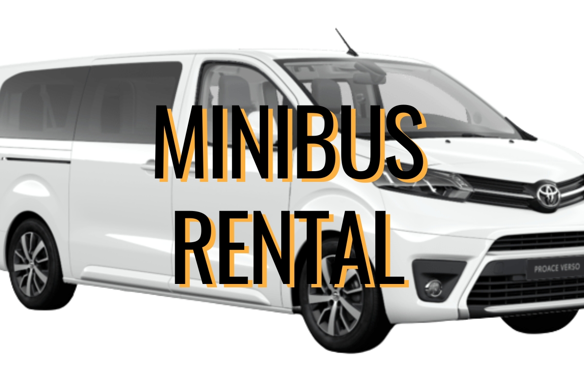 Minibus Rental 24/7 starting at 49€ per day | 24Rent